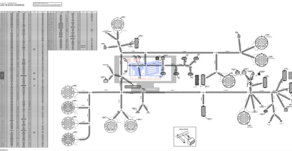 Hitachi EX1200-7 Shovel Electric And Hydraulic Diagrams