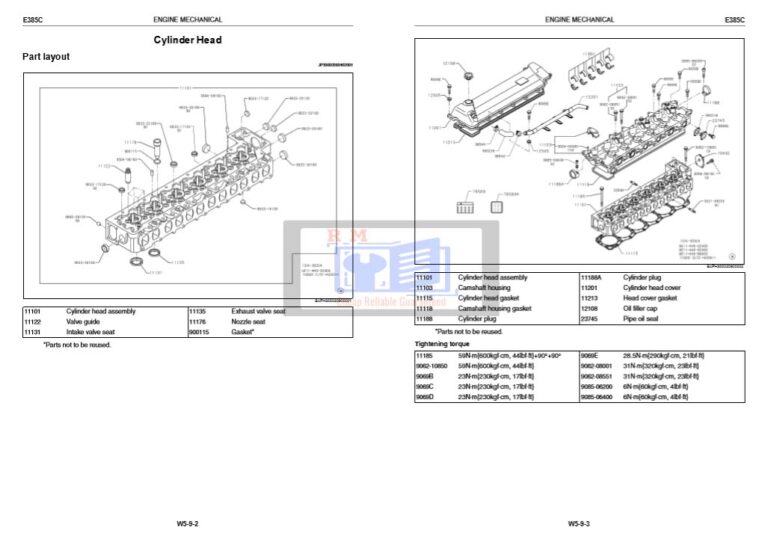 Hino Diesel Engine J08E-TM Service Repair Manual