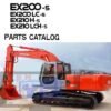 Hitachi EX200-5, EX200LC-5, EX210H-5, EX210LCH-5 Excavators Parts Manual
