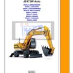 JCB JS175W Wheeled Excavator AUTO Service Manual