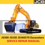 JCB JS300 JS330 JS360 JS370 Excavators Tier II Service Repair Manual