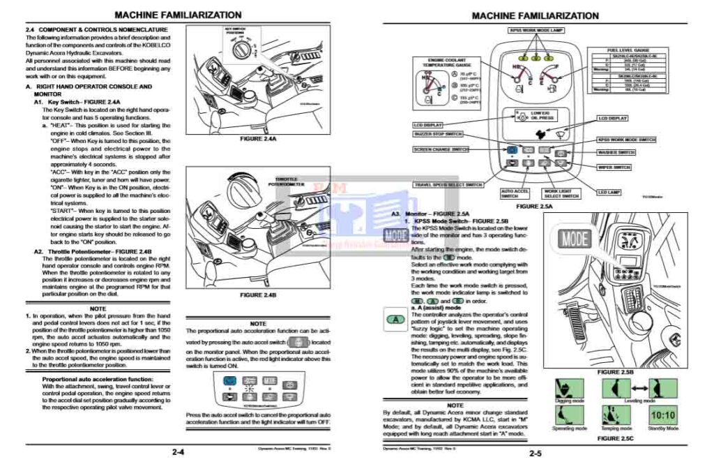 Kobelco Mark 6E Series Technical Training Manual