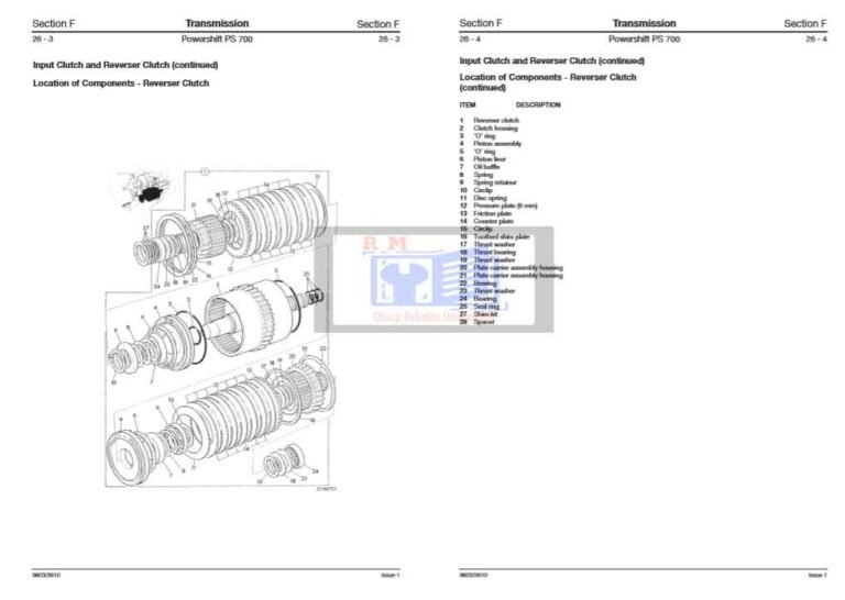 JCB 504B, JCB 526 Loadall Service Repair Manual
