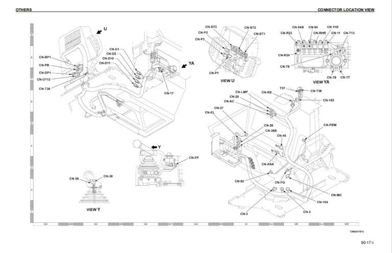 Komatsu D51EX-22 , D51PX-22 Bulldozer Workshop Manual