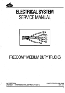Diagrama Electrico De Los Waiper Camion Mack Camiones Electr