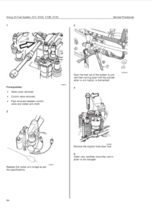 Volvo D12, Volvo D12A, Volvo D12B Engines Camshaft Repair Manual