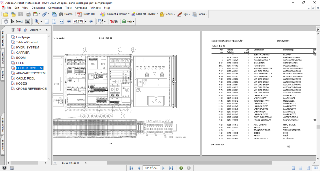 Atlas Copco 282 Rocket Boomer Spare Parts Catalogue