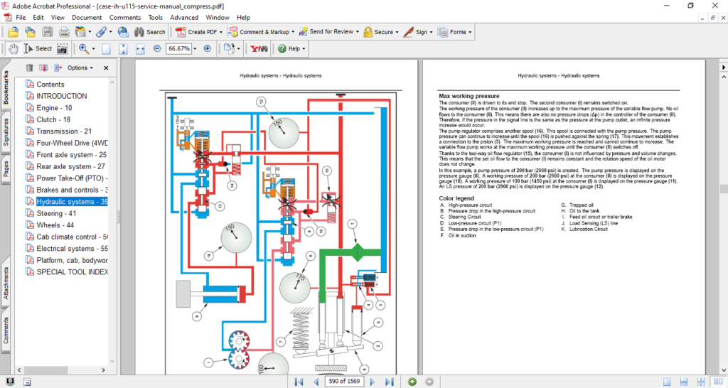 Case Farmall 95U Pro, 105U Pro, 115U Pro Service Repair Manual