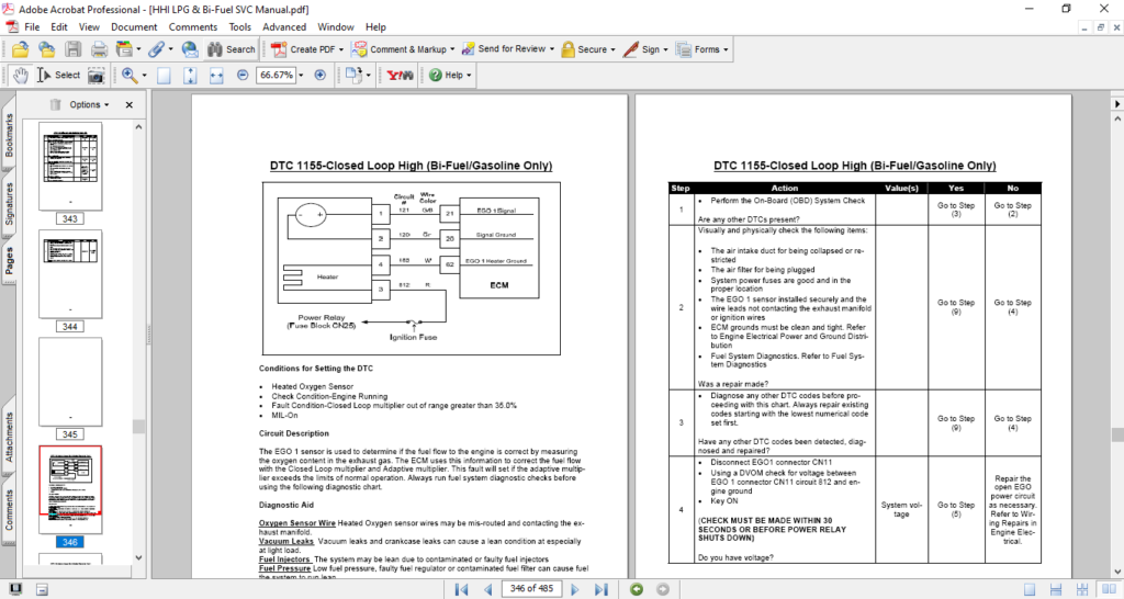 Spectrum Impco 2007-2009 LPG & BI-Fuel System 2.0L Engines Service Repair Manual