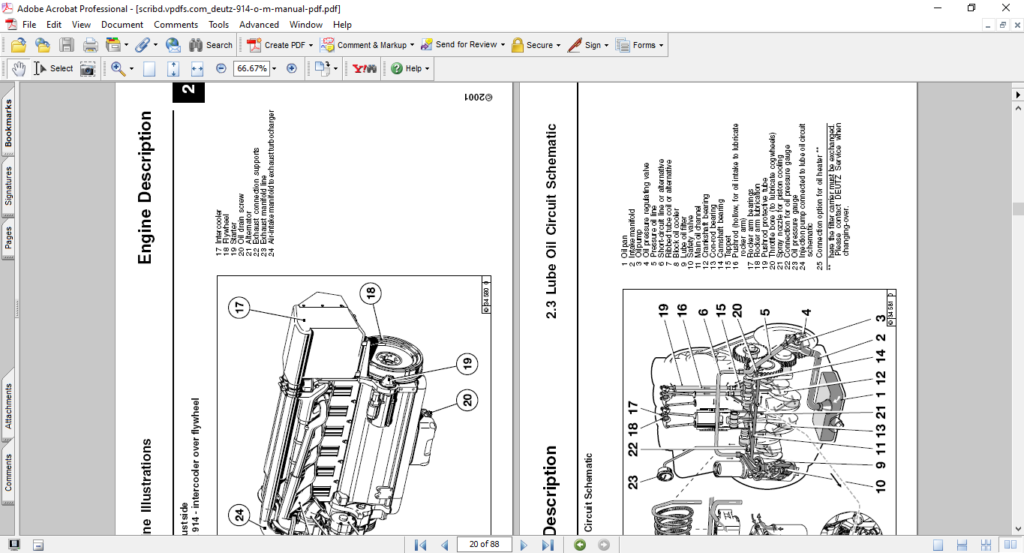 Deutz 914 Engine User Guide And Maintenance Manual