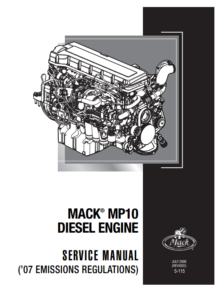 Mack MP10 Diesel Engine Service Repair Manual