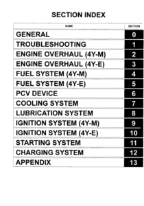 Toyota 4Y Engine Repair Manual