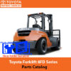 Toyota Forklift 8FD Series Parts Catalog