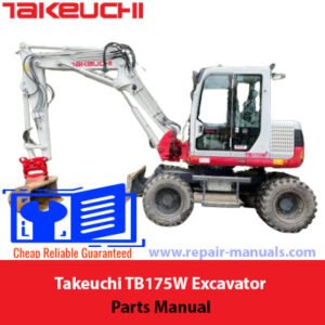 Takeuchi TB175W Excavator Parts Manual