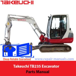 Takeuchi TB235 Excavator Parts Manual
