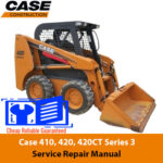 Case 410, Case 420, Case 420CT Series 3 Skid Steer Loader Service ...